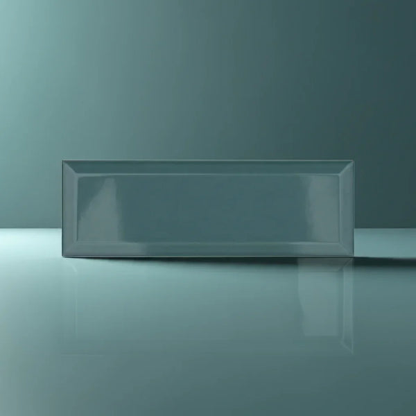 Brick Metro XL Turquoise Gloss Wall Tiles 10x30cm