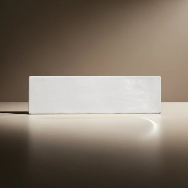 Dorset Bone Gloss Ceramic Wall Tiles 7.5x30cm