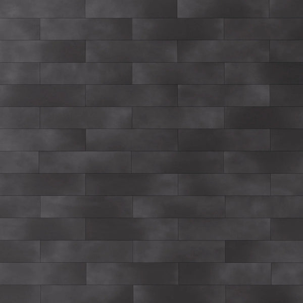 Manhattan Black Wall and Floor Tile 7.2x29.5cm