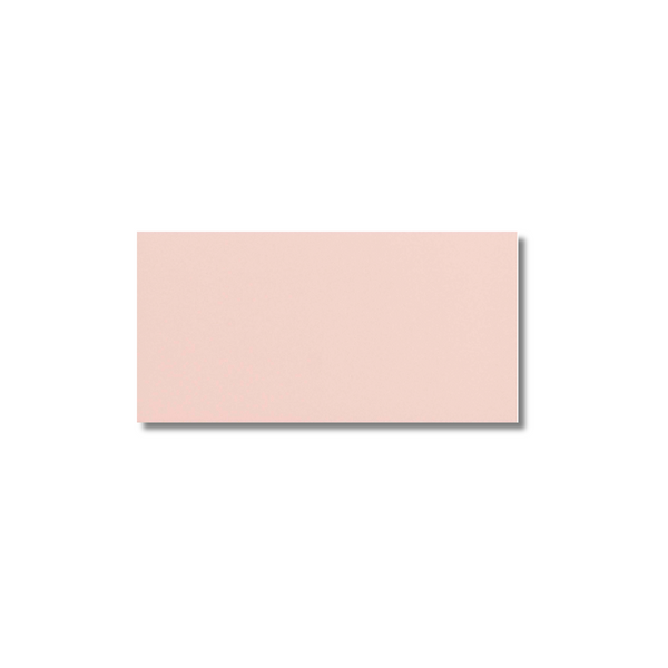 Metro Pink Flat Matt 10x20cm