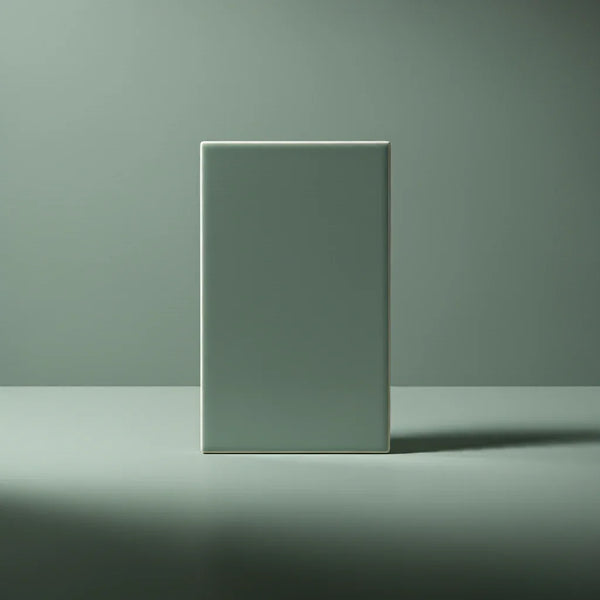 Metro Sage Green Flat Matt 10x20cm