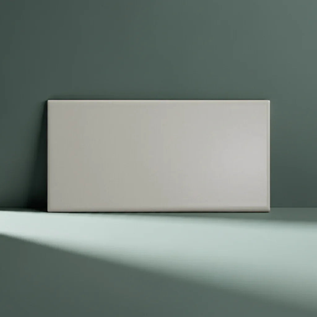 Metro Sage Grey Flat Gloss Wall Tiles 10x20cm
