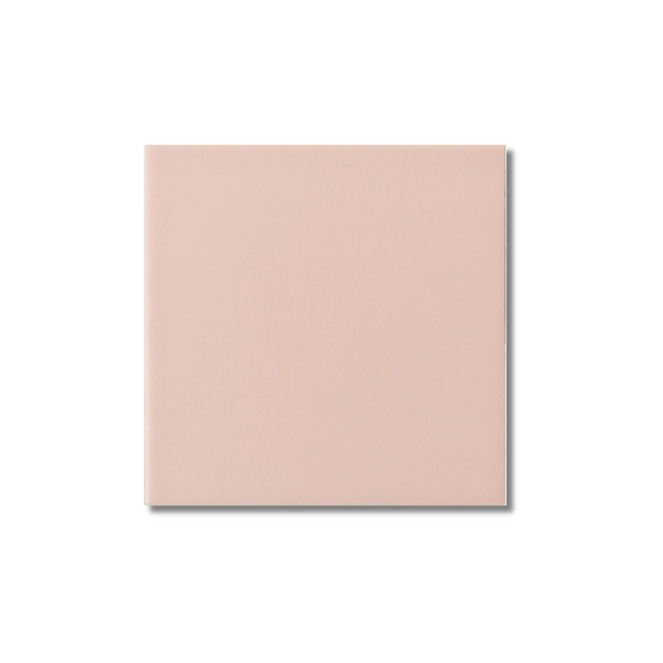 Modern Square Pink Flat Matt 15x15cm