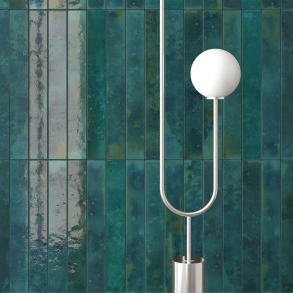 Subway Turquoise Wall Tile 5x40cm