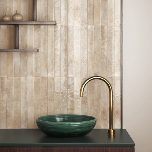 Subway Cream Wall Tile 5x40cm – Metro Tiles