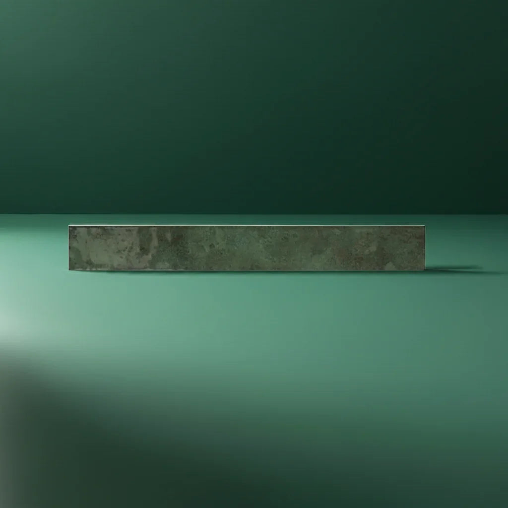 Subway Forest Green Wall Tile 5x40cm