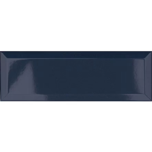 Brick Metro XL Midnight Blue Gloss Wall Tiles 10x30cm