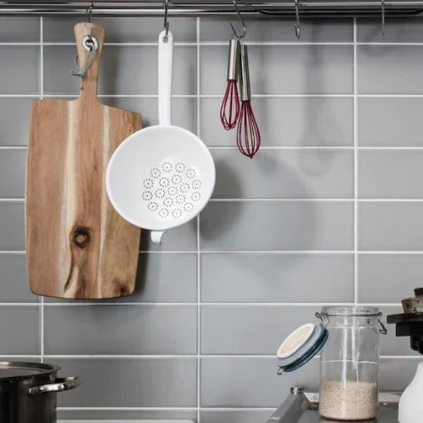 Urban Metro Grey Matt Flat Wall Tiles 10x30cm