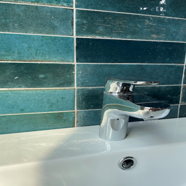 Lume Ink Blue Wall And Floor Tiles 6x24cm