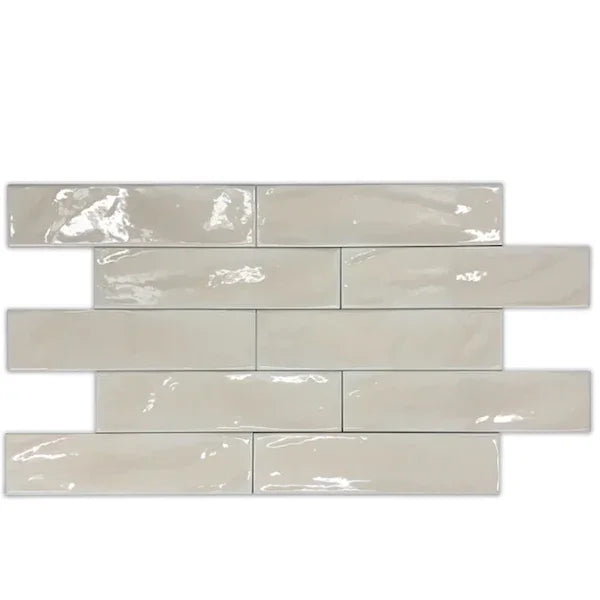 Opal Ivory Gloss Wall Tiles 7.5x30cm