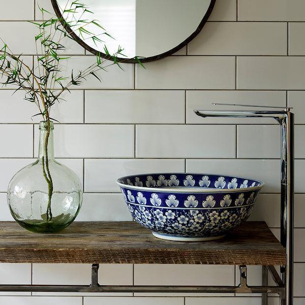 Urban Metro XL White Gloss Flat Tiles 10x30cm - Metro Tiles