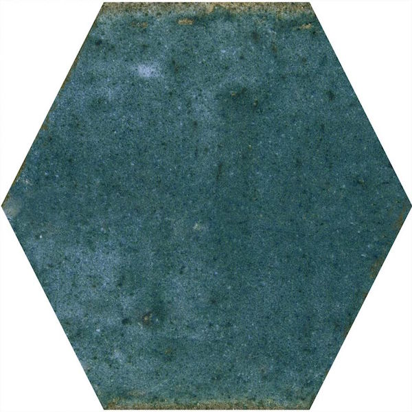 Verona Ink Blue Hexagon Wall Tiles
